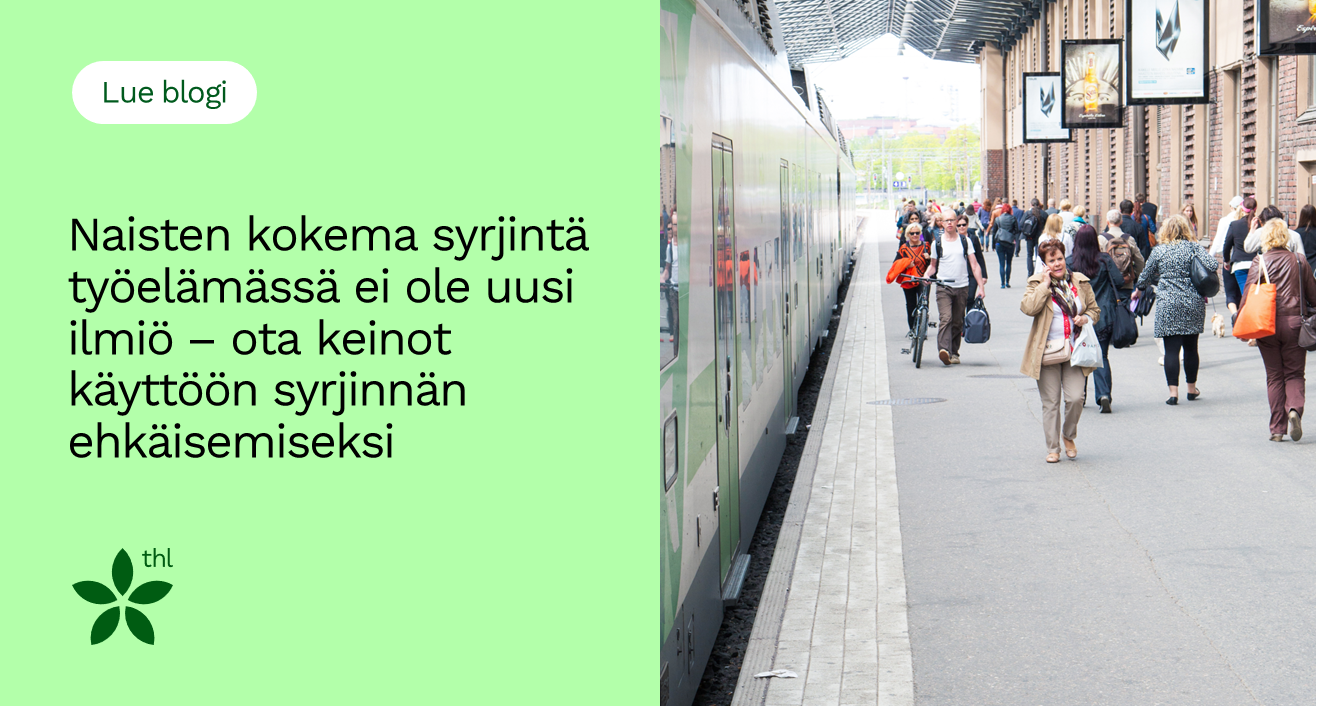 Naisten kokema syrjintä työelämässä ei ole uusi ilmiö – ota keinot ...